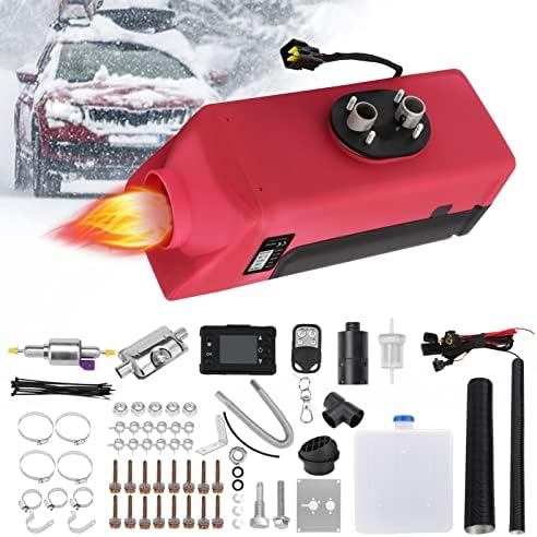 PRIJESSE Diesel Air Heater, 12V 5KW Parking Heater Diesel Night Heater ...