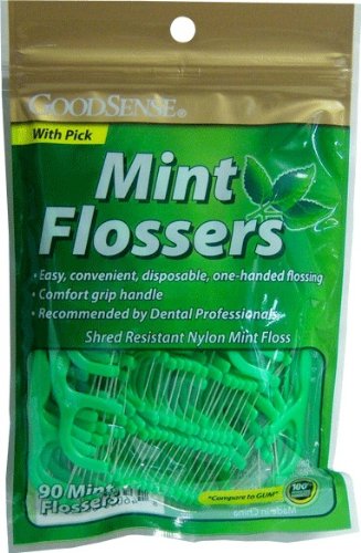Amazon.com : Good Sense - Good Sense Mint Flossers W/ Pick (1 pack of ...