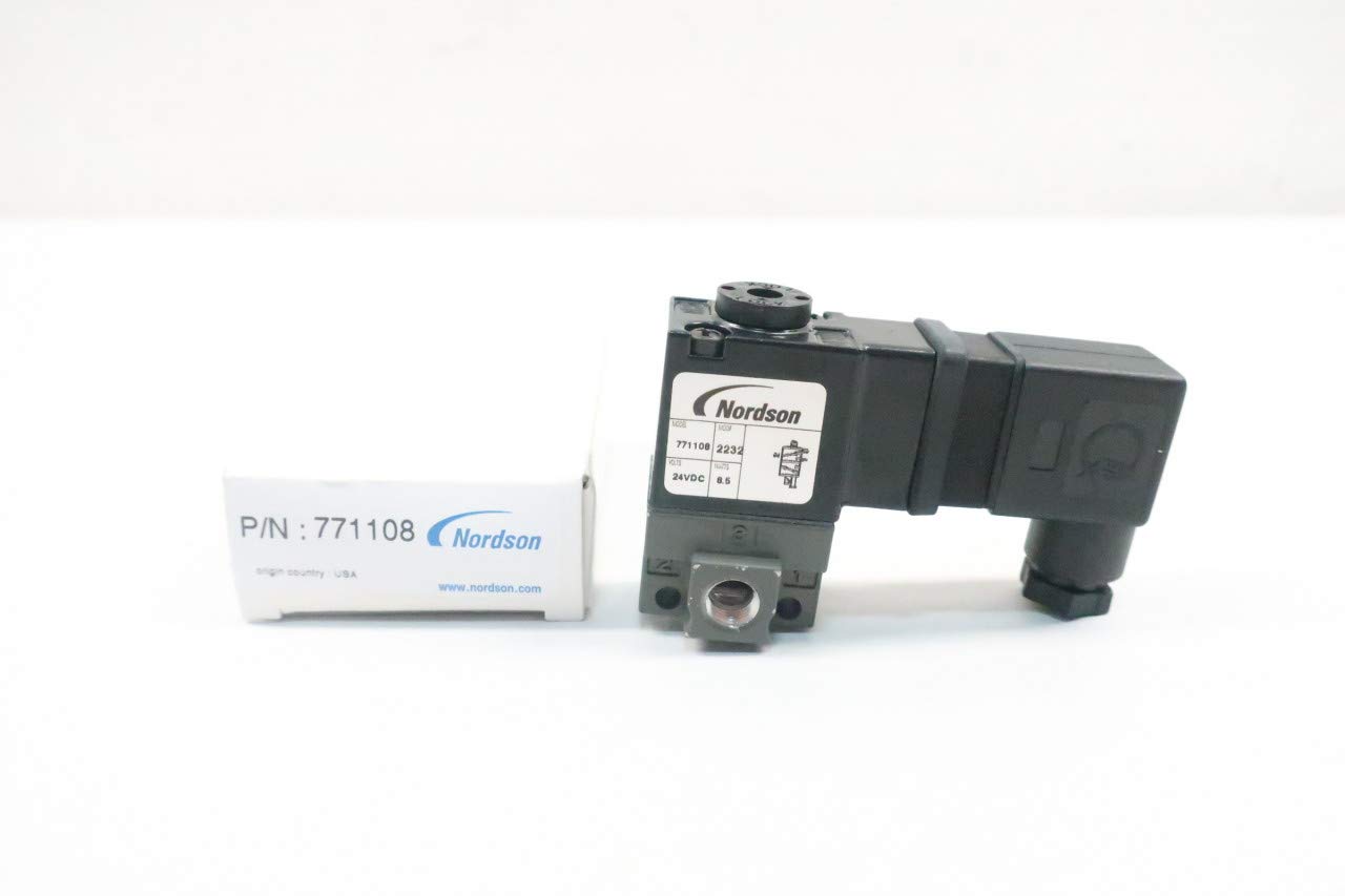 Amazon.com: NORDSON 771108 Solenoid Valve 24V-DC 1/8IN NPT D630020 ...