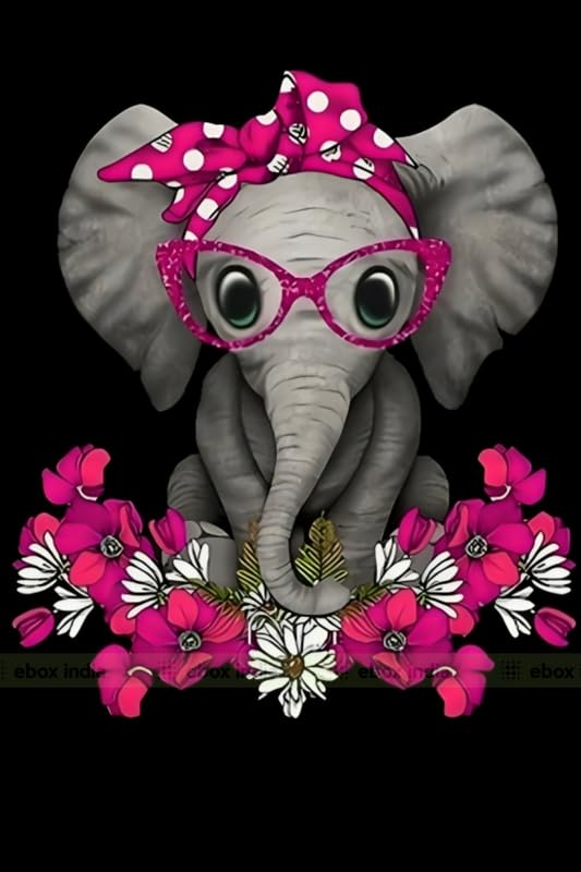 Poster of Elephant, Elephant Posters for Room Wall Decortation, Size ...