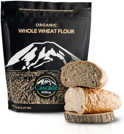 Amazon.com : Cascade Milling Organic Whole Wheat Flour. High Protein ...