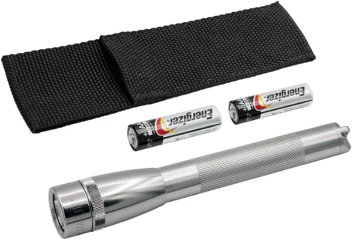 MagLite Mini LED Pro Flashlight - Ultra Bright 332 Lumens, Adjustable ...