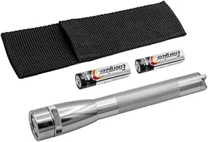 MagLite Mini LED Pro Flashlight - Ultra Bright 332 Lumens, Adjustable ...