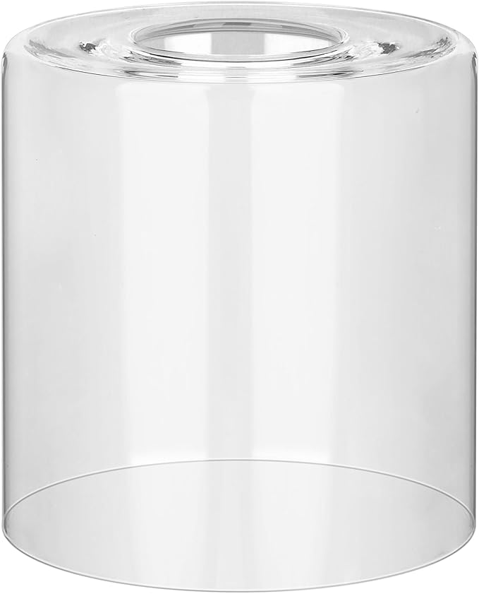 Clear Glass Shade Universal Lamp Shade Cover Replacement Glass Shade ...