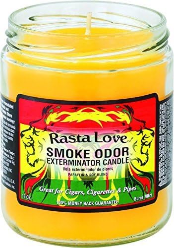 Amazon.com: Smokers Candle Smoke Odor Exterminator 13oz Jar Candle ...
