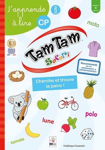 Amazon.com: Tam Tam Safari - J'apprends à lire, CP niveau 1 - Cherche ...