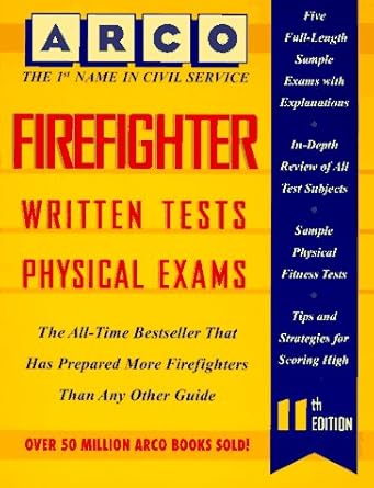 Amazon.com: Firefighter/Written Tests Physical Exams: Written Tests ...