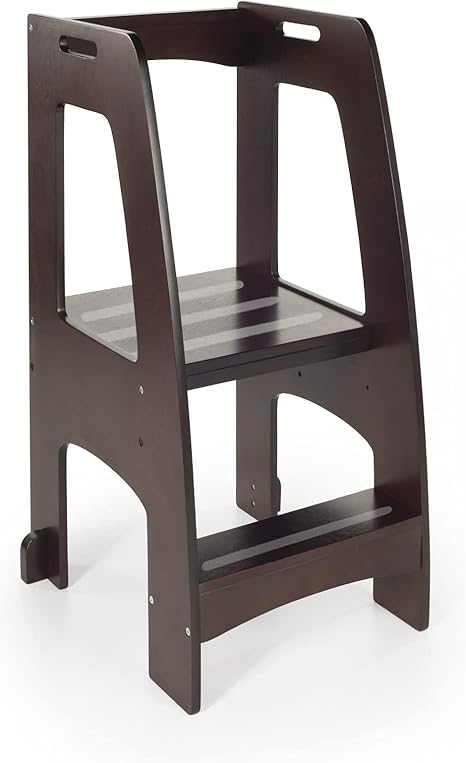 Amazon.com: Guidecraft Tower Step-Up - Espresso: Adjustable Counter ...