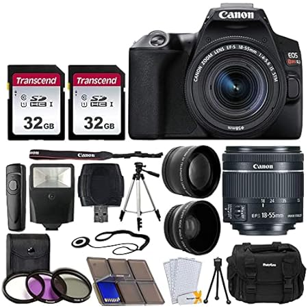 Amazon.com : Canon EOS Rebel SL3 DSLR Camera Bundle with Canon EF-S 18 ...