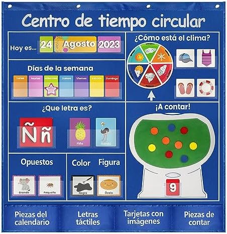 Montessori Circle Time Center Montessori Circle Time Pocket Chart ...