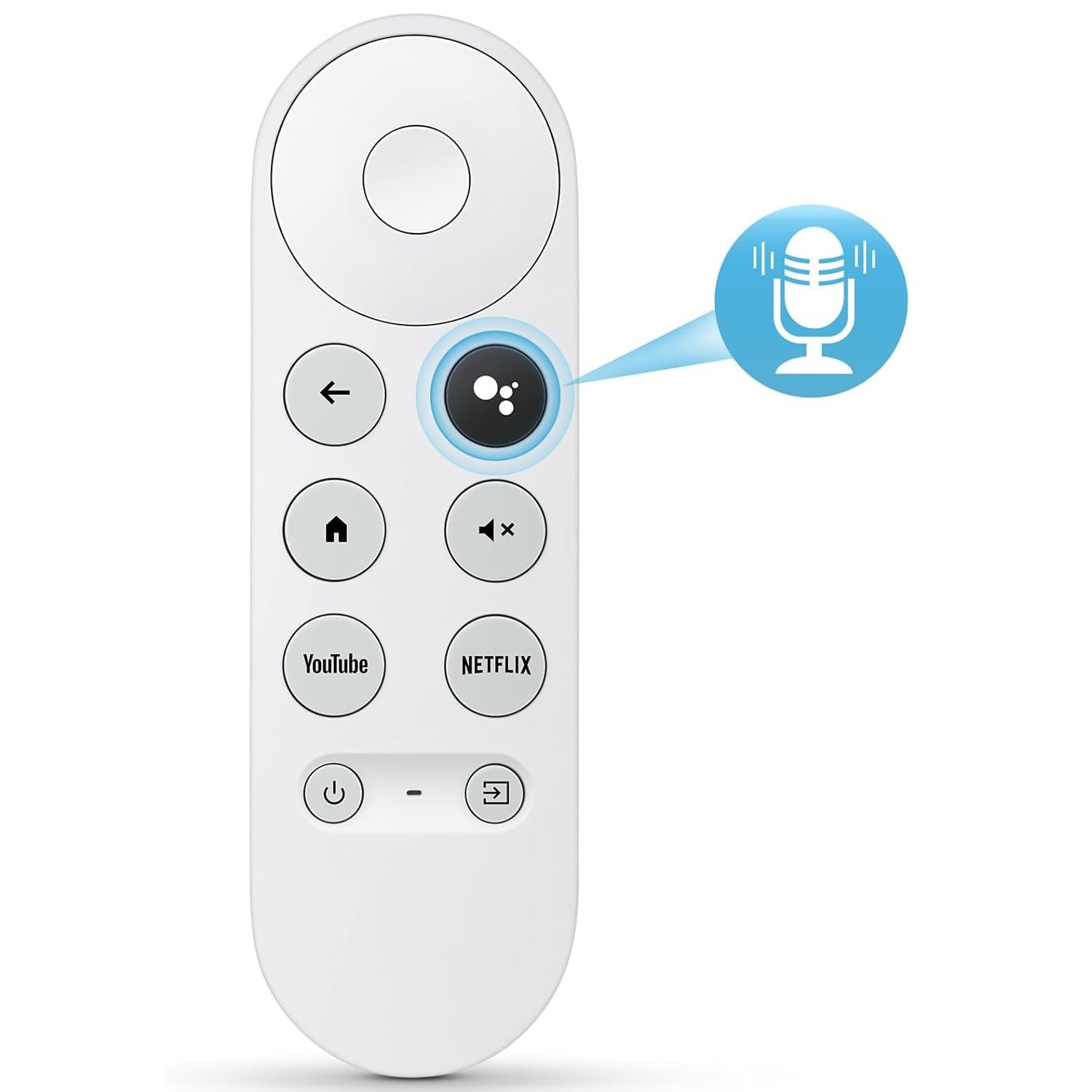 Buy ZIEVA Compatible with Google chromecast Remote Original with Voice ...