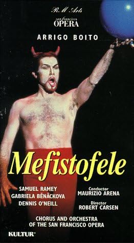 Amazon.com: Boito - Mefistofele / Arena, Ramey, Benackova, San ...