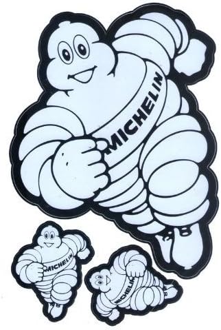 Michelin Man Logo Sticker Set : Amazon.co.uk: Automotive