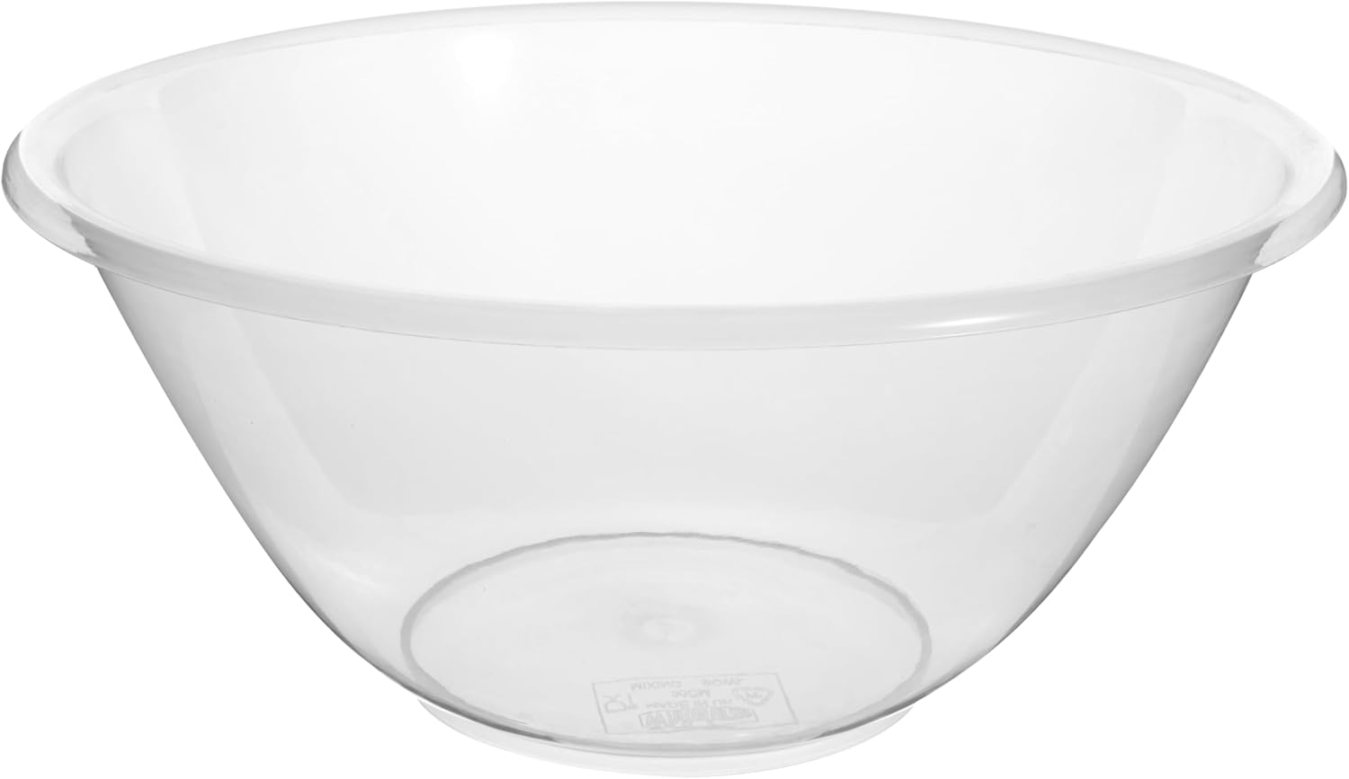 Hardys Clear Extra Large Plastic Mixing Bowl - 30cm, 7 Litre - Non ...