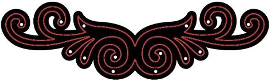 Amazon.com: Darice Embossing Essentials Die, Symmetrical Swirl