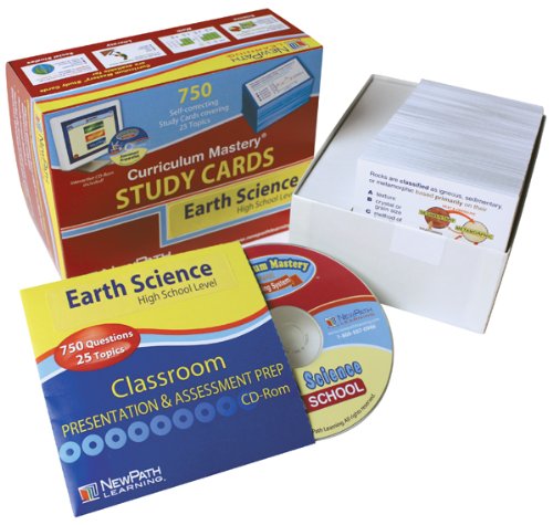 Amazon.com: NewPath Learning High School Earth Science Study Card ...