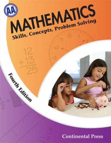 Math Workbooks: Mathematics: Skills, Concepts, Problem Solving, Level ...