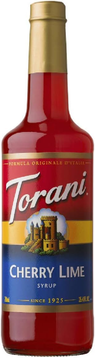 Amazon.com : Torani CHERRY LIME 750 ML : Dessert Flavoring Syrups ...