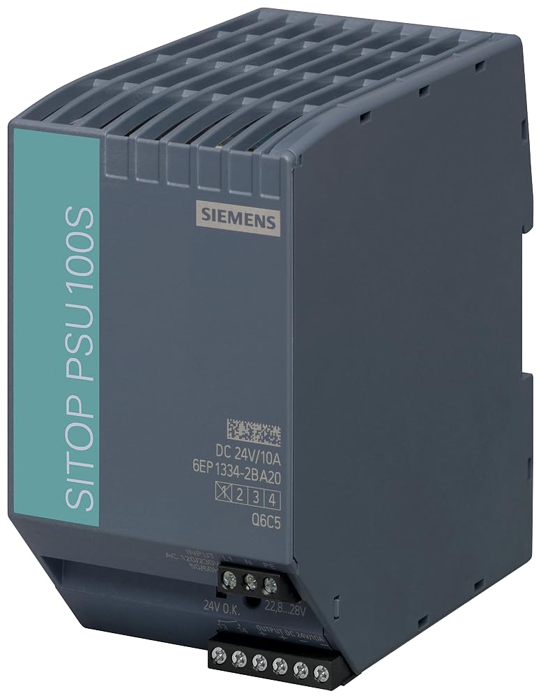 SITOP Single Phase PSU 100S 24V/10A 6EP1334-2BA20: Amazon.com ...