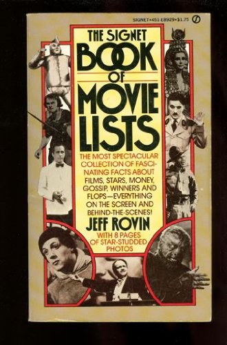 The Signet Book of Movie Lists: Rovin, Jeff: 9780451089298: Amazon.com ...