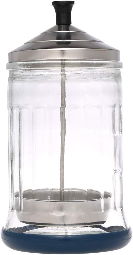 Salon Barber Disinfection Jar Container Sterilizer Jar Cup Disinfecting ...