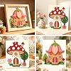 Amazon.com: MAYJOYDIY Flower Petal Fairy House Metal Cutting Dies ...