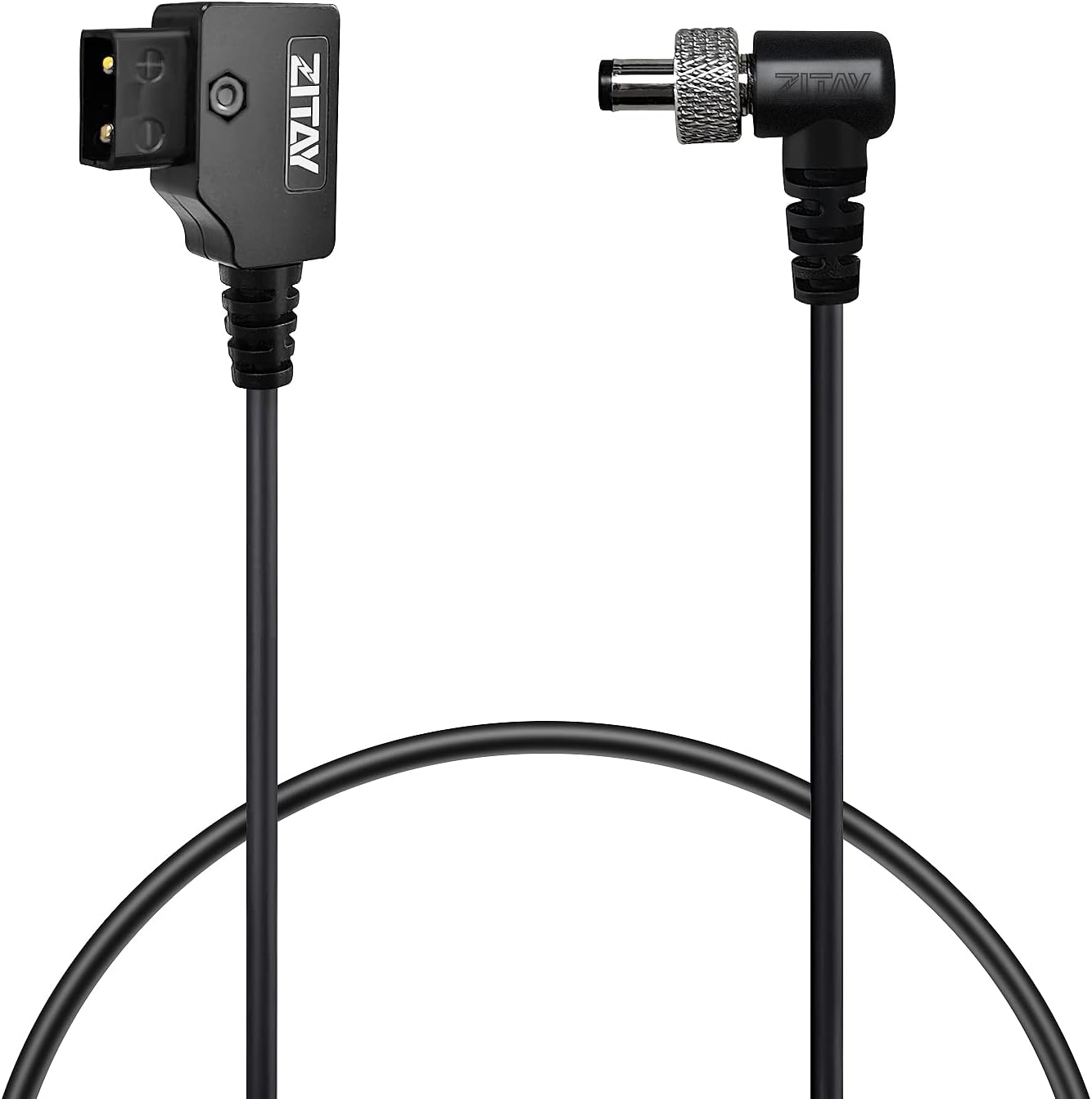 ZITAY D-Tap to DC 12V Power Cable Angle DTap DC 2.5x5.5mm for Atomos ...