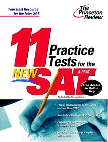 11 Practice Tests for the NEW SAT and PSAT: With Free Access to Online ...
