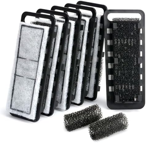 NICREW Fish Tank Filter Replace Cartridge for Slim Aquarium Filter ...