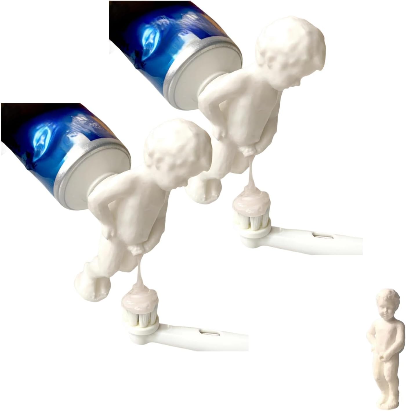 Amazon.com: STALF Pooping Thinker Butt Toothpaste Topper, 3D Print Cute ...