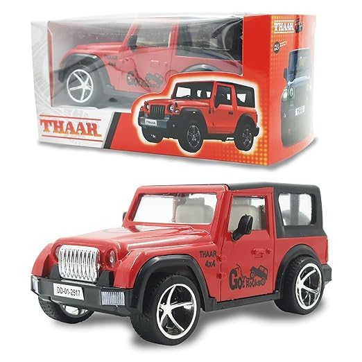 KIDSNEY Thar car Toy |Diecast Model | Mettal car | Pull Back Action ...