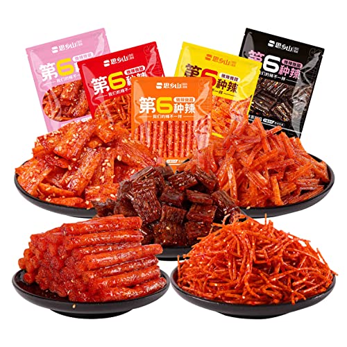 Amazon.com : Handmade Latiao Spicy Strips Gift Pack, Instant Classic ...