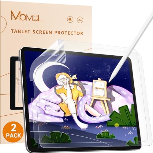 Amazon.com: Mamol [2 Pack] Paper Screen Protector for iPad 9th 8th 7th ...