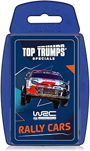 Top Trumps WRC Rally Cars – Rally Card Game for Kids & Adults ...