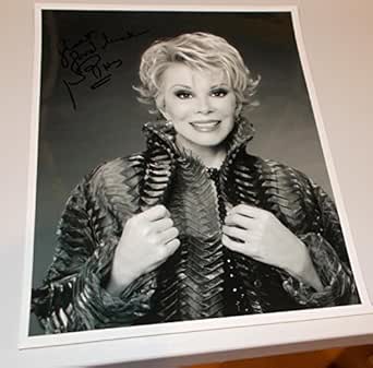 Amazon.com: Joan Rivers Hand Signed Black & White 8 x 10 Photo : Home ...