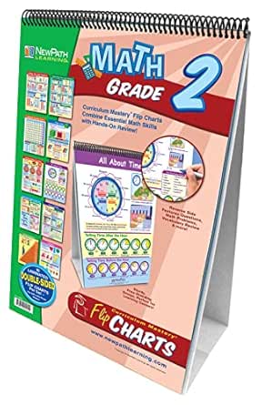 Amazon.co.jp: New Path Learning NP – 332001 Math Flip Chart Set Gr 2 ...