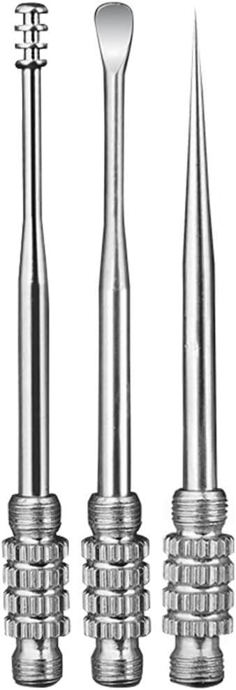 Amazon.com: HEALLILY 3pcs Outdoor Camping Picnic Titanium Toothpick Ear ...