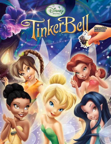 Amazon | Tinker Bell Reusable Sticker Book (Disney Fairies) | RH Disney ...