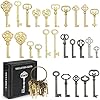 Mellbree Skeleton Key Set, 26-Key Universal Replacement Skeleton Keys ...