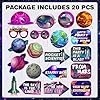 20Pcs Space Photo Booth Props with Stick,Galaxy Theme Outer Space Mug ...
