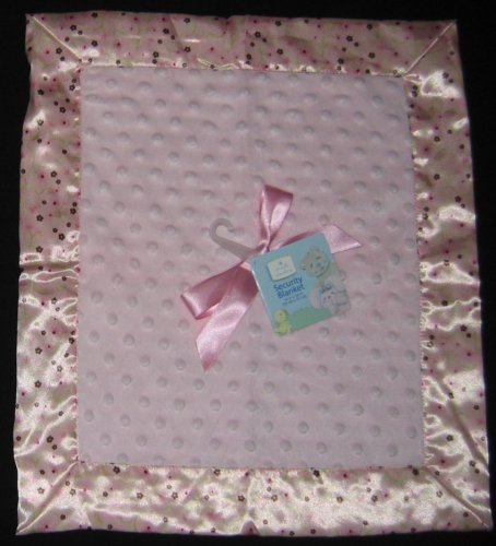 Amazon.com : Small Wonders Pink Brown Security Blanket Lovey : Nursery ...