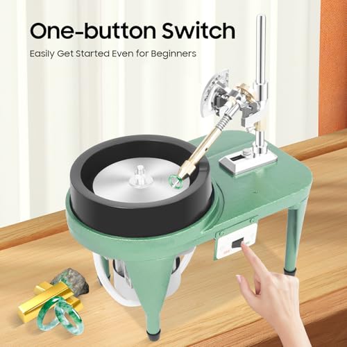 Gem Faceting Machine,180W Jade Grinding Polishing Machine 2800RPM ...