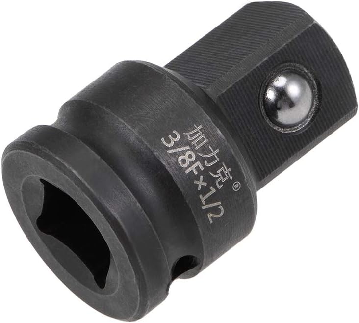 sourcing map 1/2" Drive (Female) x 1" (Male) Impact Socket Adapter for ...