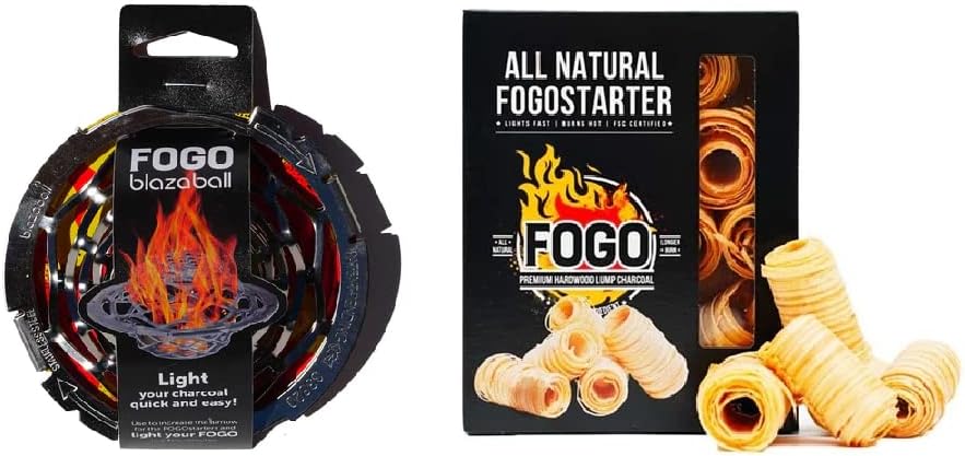 FOGO Ultimate Fire Starter Bundle, Blazaball and FOGOstarters Natural ...