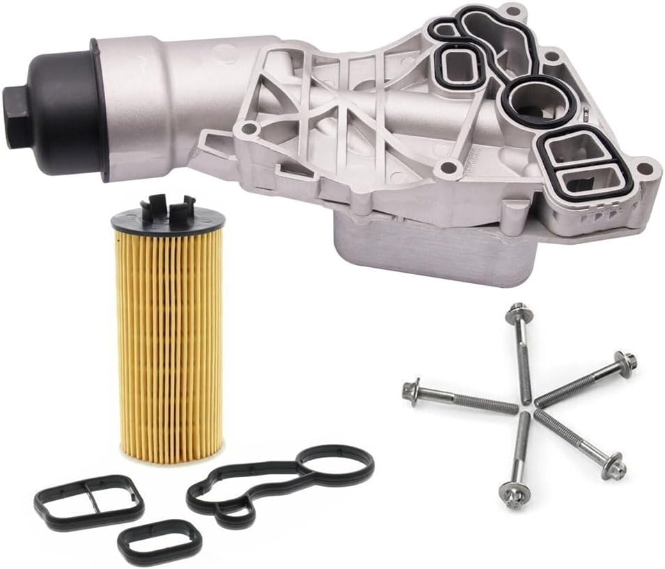 Amazon.com: A-Premium Engine Oil Cooler and Oil Filter Housing ...