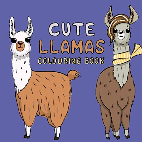 Cute Llamas Colouring Book: Amazon.co.uk: Publications, Dreamflight ...