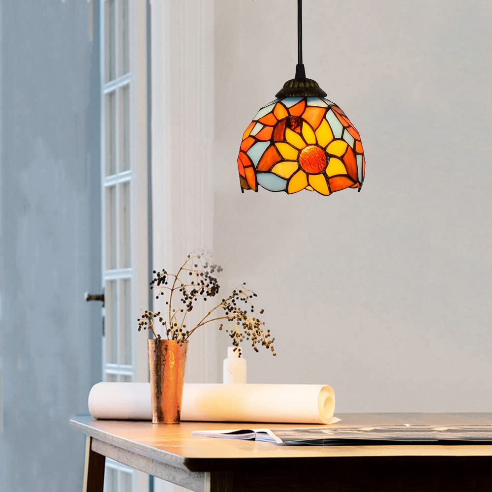 Stained Glass Pattern Light Fixture Stained Glass (faux) Mason Jar