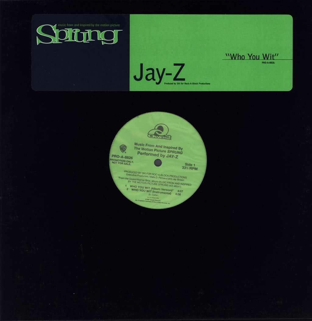 Who You Wit (Vinyl): JAY-Z: Amazon.ca: Music
