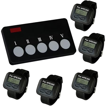 Amazon.com : SINGCALL Wireless Calling System Wireless Pager Calling ...