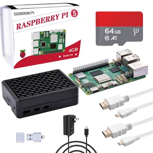 Snapklik.com : GeeekPi Starter Kit For Raspberry Pi 5 4GB